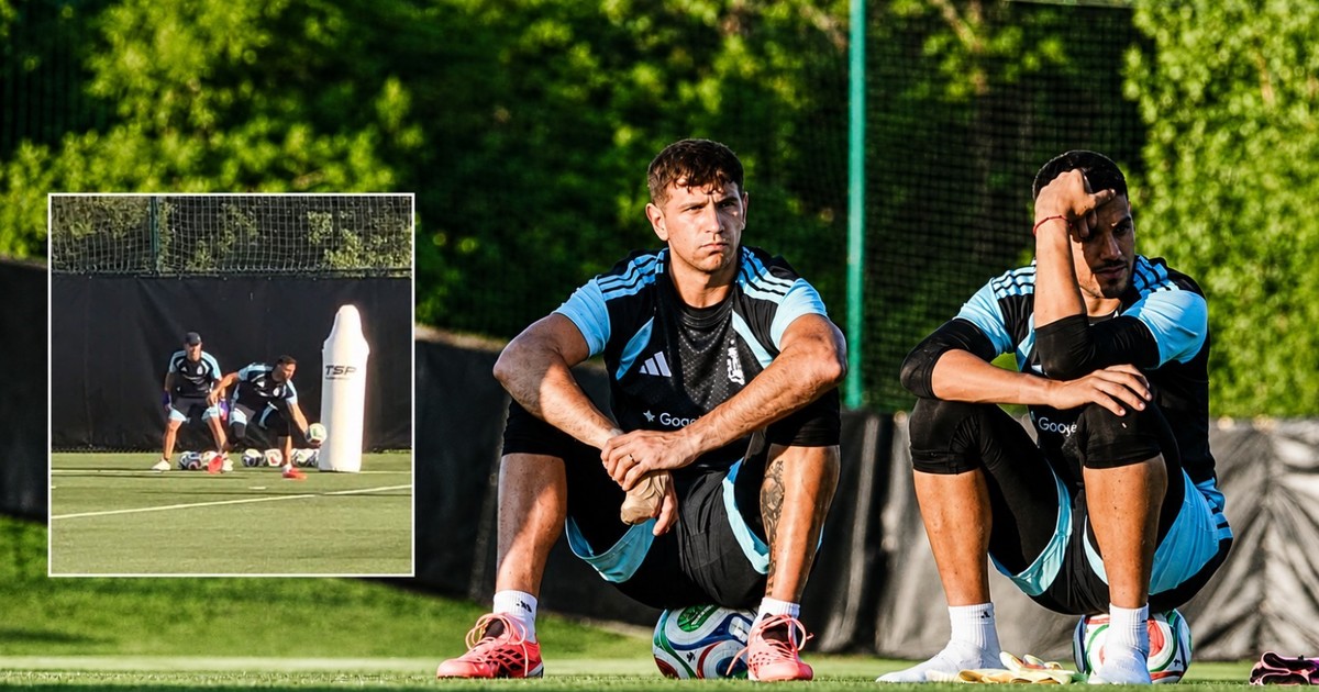El peculiar entrenamiento de Dibu Martínez: ¡con una sola mano y sin ...